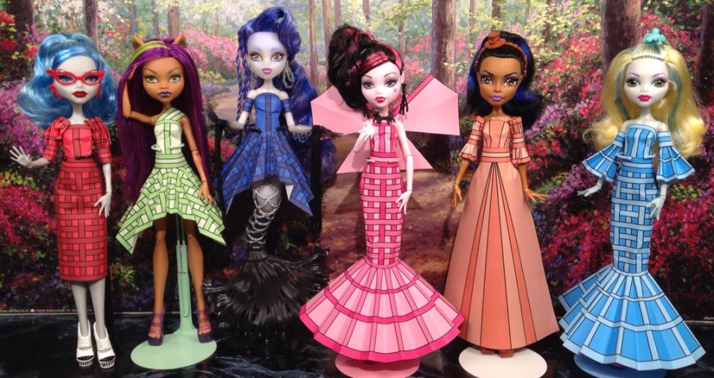 How to make the Dresses | Printable Doll Clothes